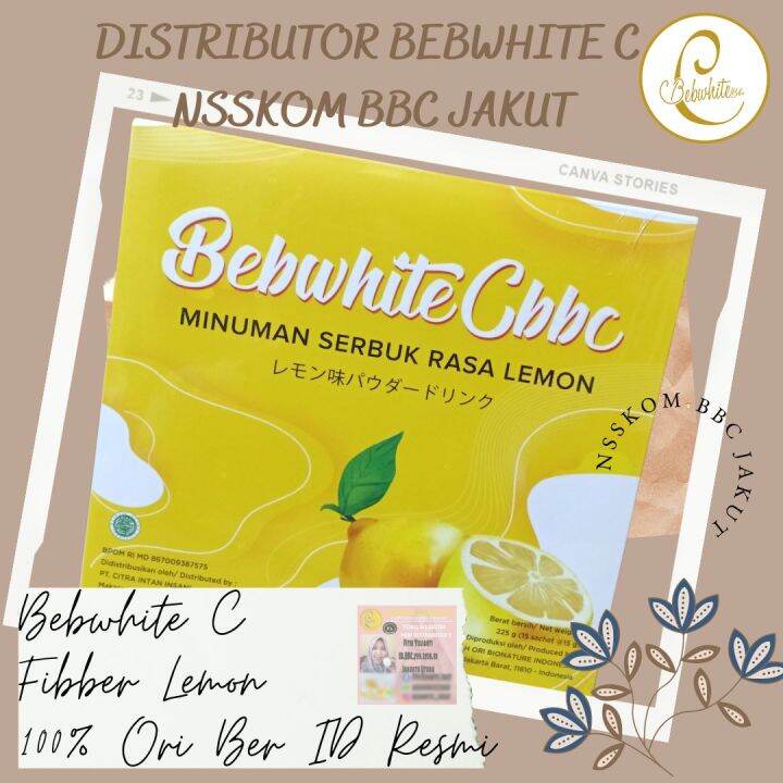 FIBER BBC (MINUMAN SERBUK RASA LEMON) | Lazada Indonesia