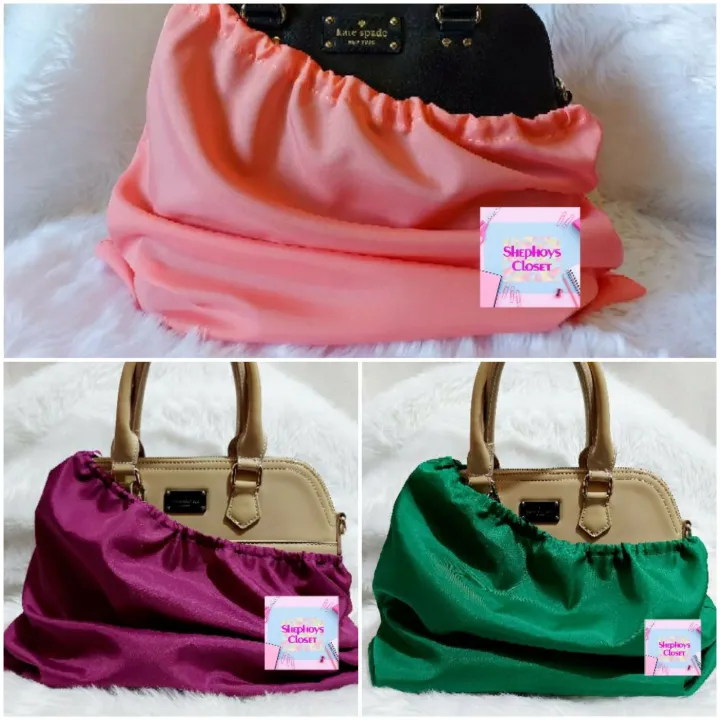 PEACH / MAGENTA / EMERALD - PLAIN COLOR DUSTBAG - MEDIUM SIZE | Lazada PH