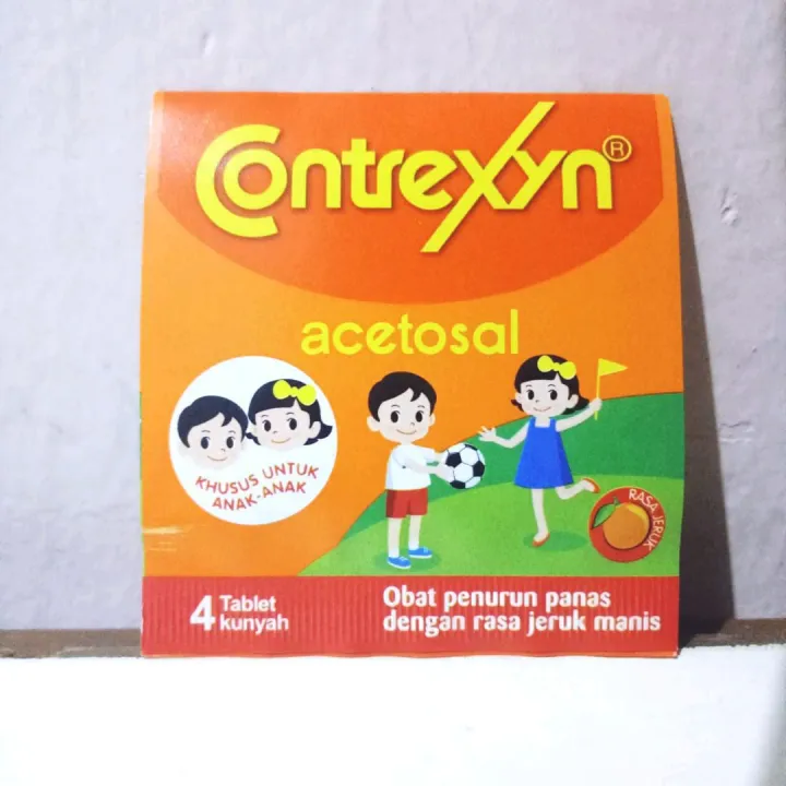 Contrexyn tablet kunyah ( harga 2 strip ) | Lazada Indonesia