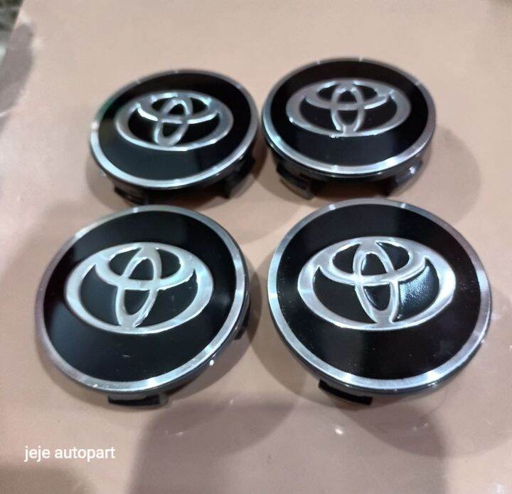 dop roda tutup as roda toyota innova rush avanza warna hitam diameter 6 ...