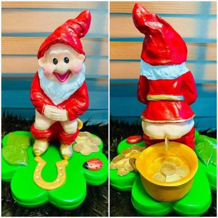 Fengshui Lucky Pooping Dwarf Home Decoration Attracts Wealth Prosperity ...