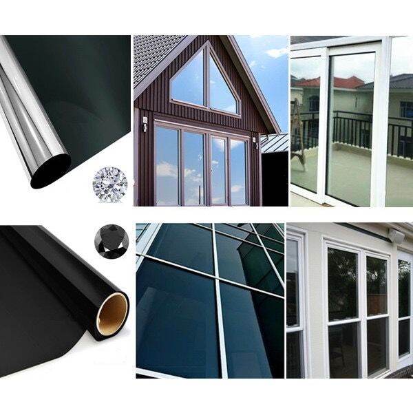 Black Privacy Window Film tinted kereta Tinted Rumah Tinted UV Scratch ...