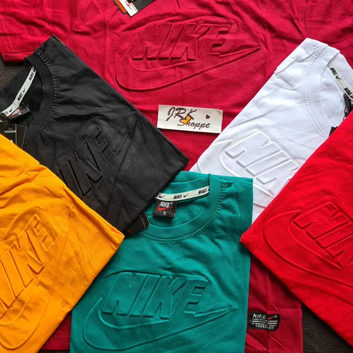 NÌKÈ Embossed 3D Print T-Shirt | Lazada PH