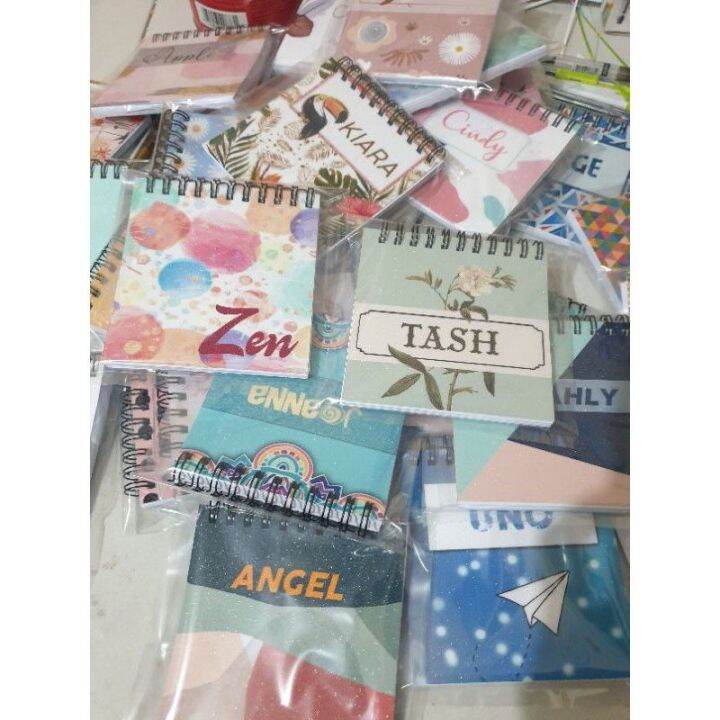 PERSONALIZED TICKLER / STENO NOTEBOOK / JOURNAL / SKETCHPAD | Lazada PH