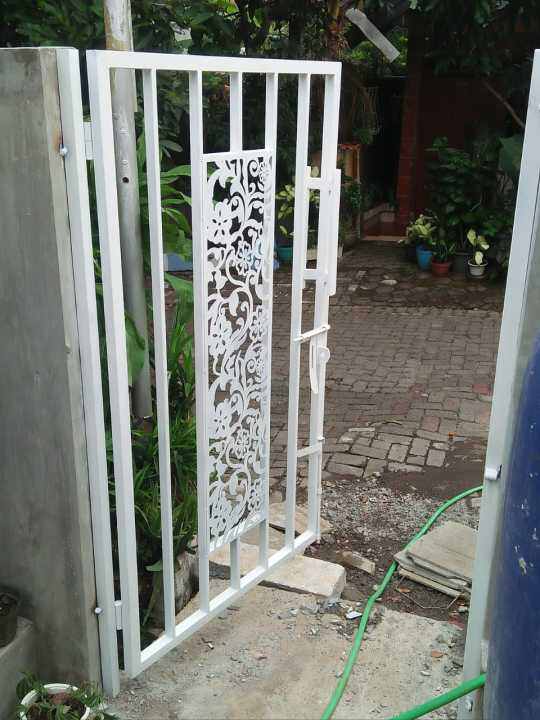 pintu pagar besi | Lazada Indonesia