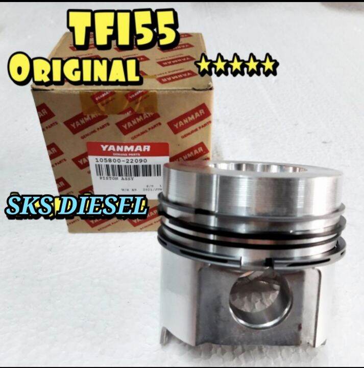 TF155 TF 155 PISTON WITH RING SEHER MESIN DIESEL YANMAR ORIGINAL ...