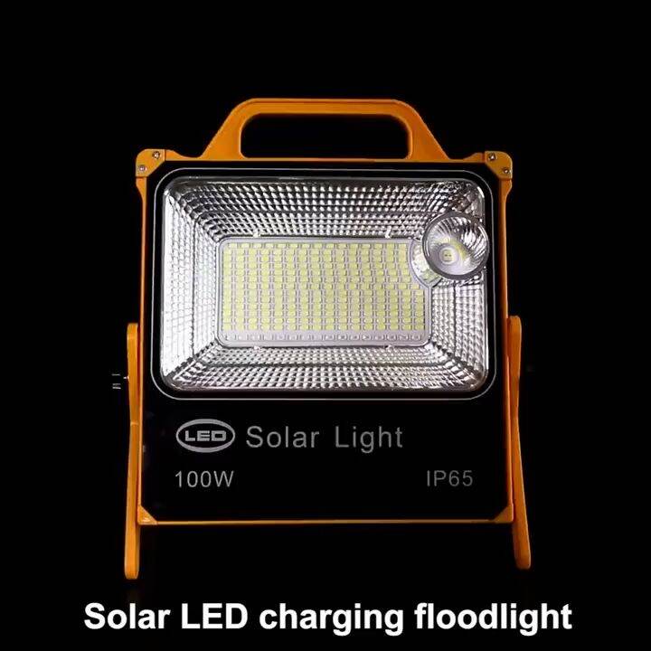 【Ready Stock】Solar Emergency Light Solar Flashlight Rechargeable ...