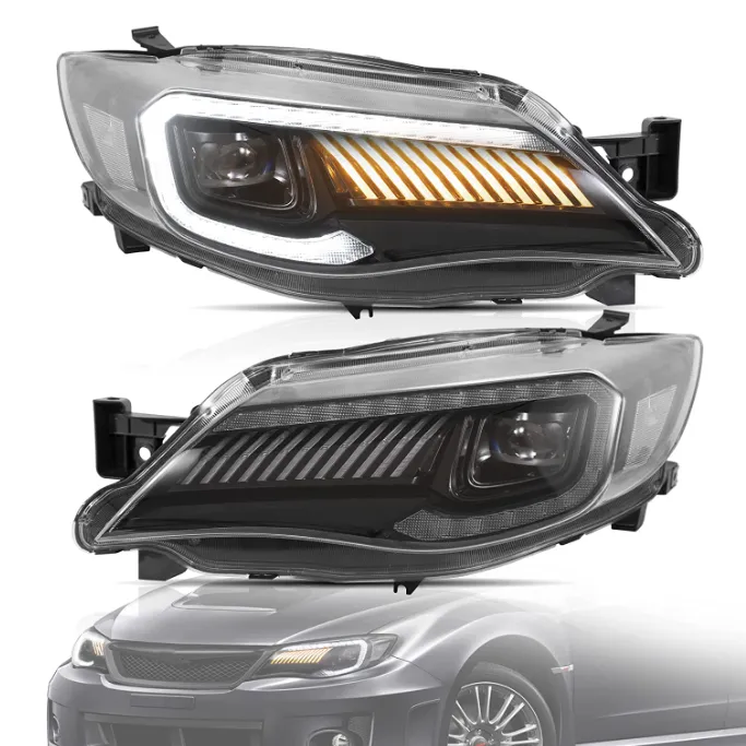 VLAND Headlights for Subaru Impreza WRX 3th Gen (GE/GV/GH/GR) WRX STI ...