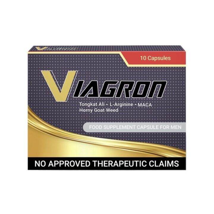 Authentic Viagron 10 Capsules For Men's Health | Lazada PH