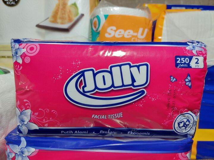 JOLLY 250 SHEETS 2PLY | Lazada Indonesia