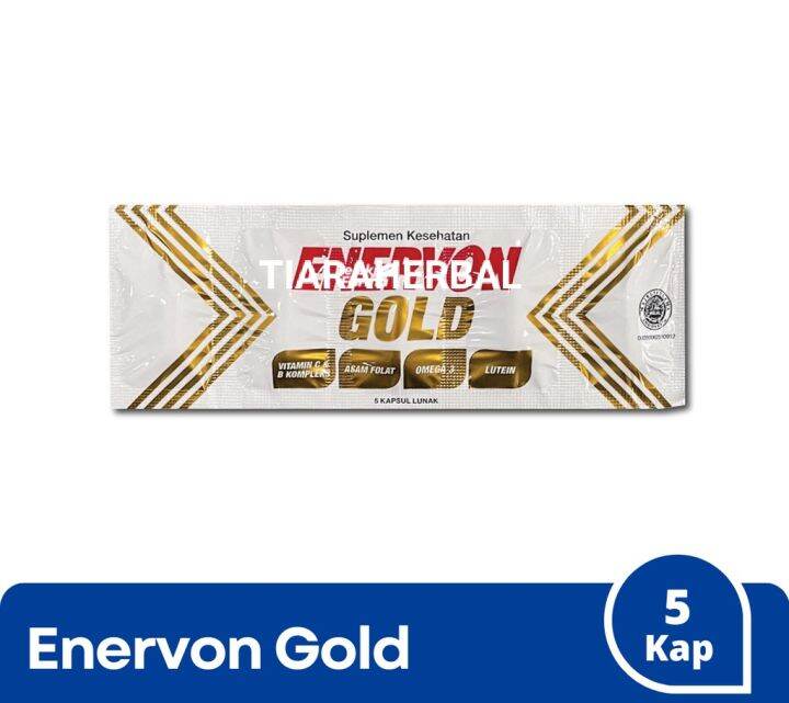 Enervon C Gold 1 Strip isi 5 Tablet | Lazada Indonesia