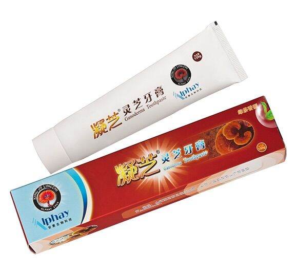 Alphay Ninge Lingzhi Ganoderma Toothpaste Gingivitis Bleeding Gums ...