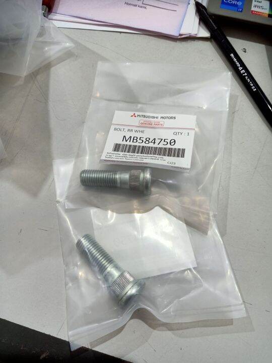 hub bolt baut roda l200 Pajero sport Triton xpander mb584750 OEM ...