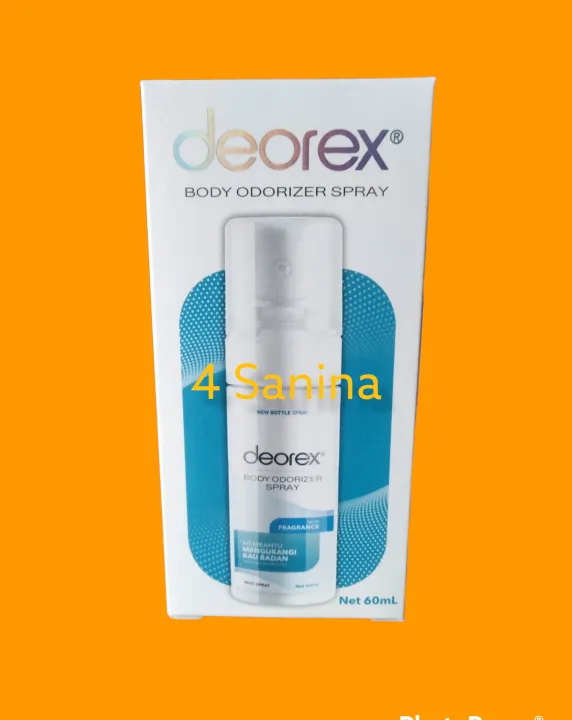 Deorex body odorizer spray 60ml/deorex body spray | Lazada Indonesia