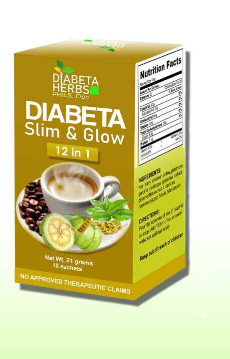 DIABETA SLIM AND GLOW 1 BOX FOR ONLY 349 PESOS | Lazada PH