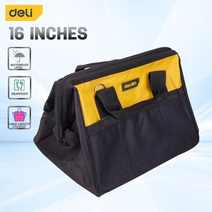 Deli Tool storage bag Rigid Frame 13/16 inches Multifunctional Bags ...