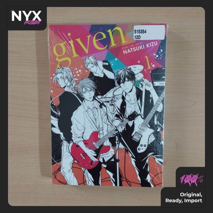 Given Manga Komik English Import Volume 1 | Lazada Indonesia