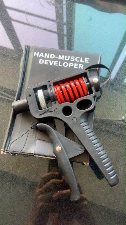 เครื่องบีบมือ ฝึกความแข็งแรงส่วนแขน Hand Super Gripper ปรับแรง 5-165 ...