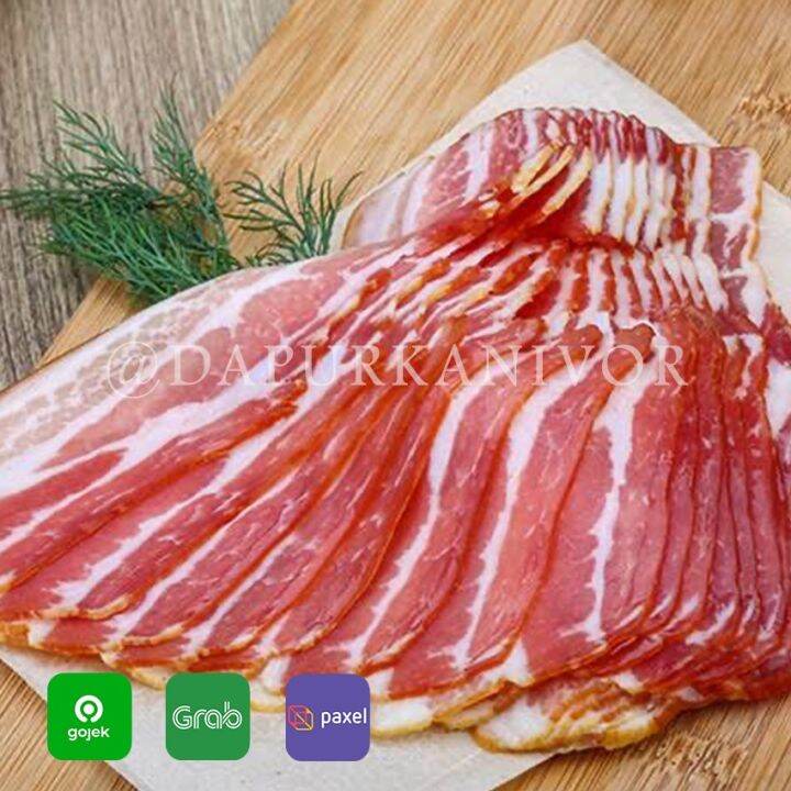 Pork bacon slice / bacon babi 500gr | Lazada Indonesia