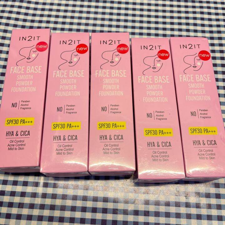 IN2IT Face Base Smooth Powder Foundation | Lazada.co.th