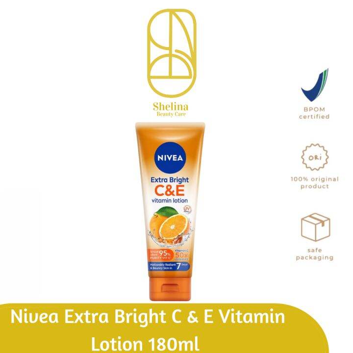 Nivea Extra Bright C&E Vitamin Lotion 180ml | Lazada Indonesia