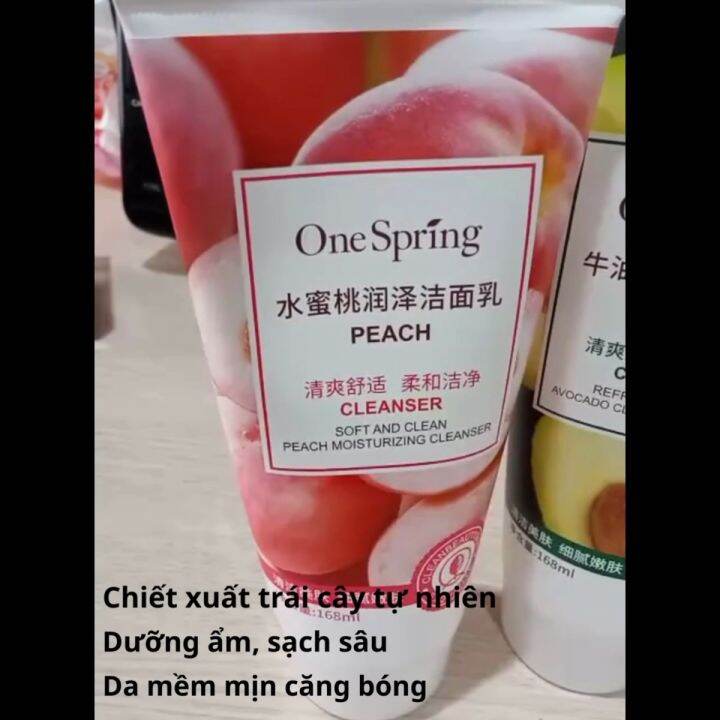 SỮA RỬA mặt hương đào đánh bay da mụn thâm sạm giúp da trắng mềm mại như tuyết chỉ sau vài ngày ...
