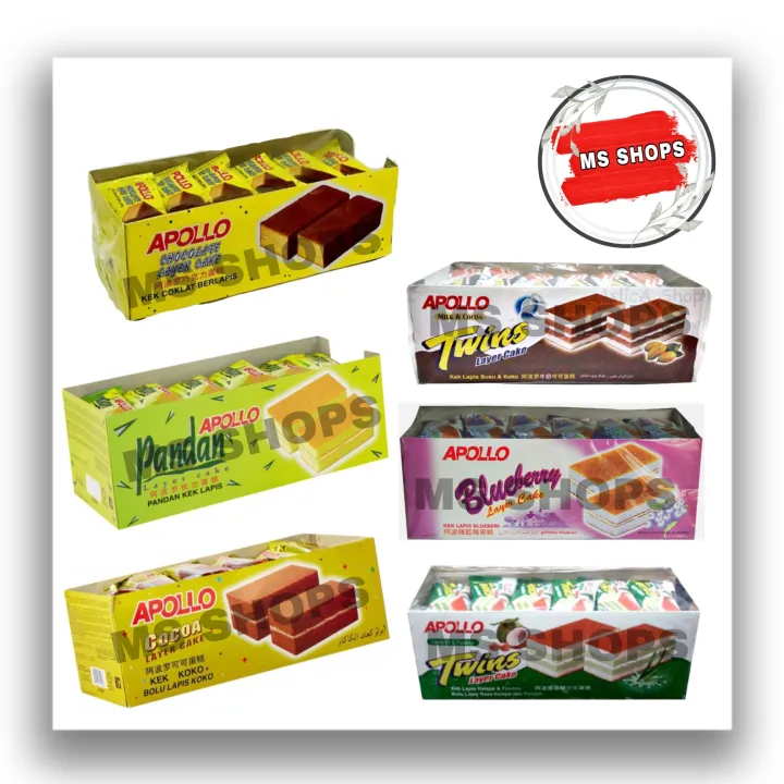 Apollo Cake (1 Box x 24pcs) | Lazada