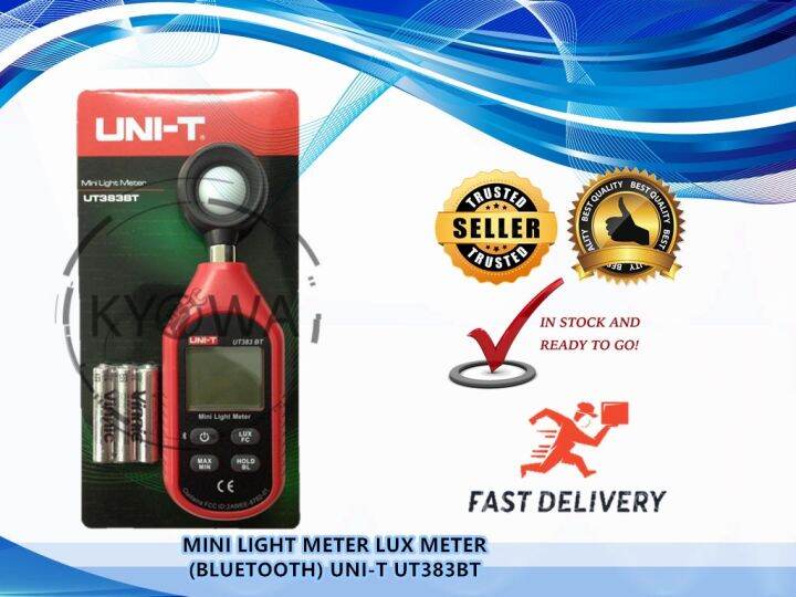 UNI-T UT383BT MINI LIGHT METER LUX METER (BLUETOOTH) | Lazada