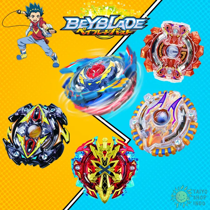 TAIYO Mainan Anak Beyblade Burst Set Booster Starter Gangsing Gasing ...