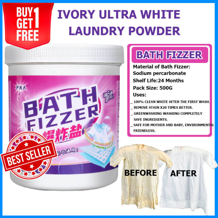 Ivory Ultra White Laundry Powder Powder detergent 4in1 Bath Fizzer ...