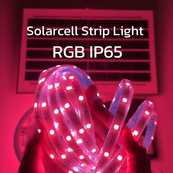 SL LIGHTING | Solar Strip Light โซล่าไฟเส้นแอลอีดี สวย สว่าง สมูท ยาว ...