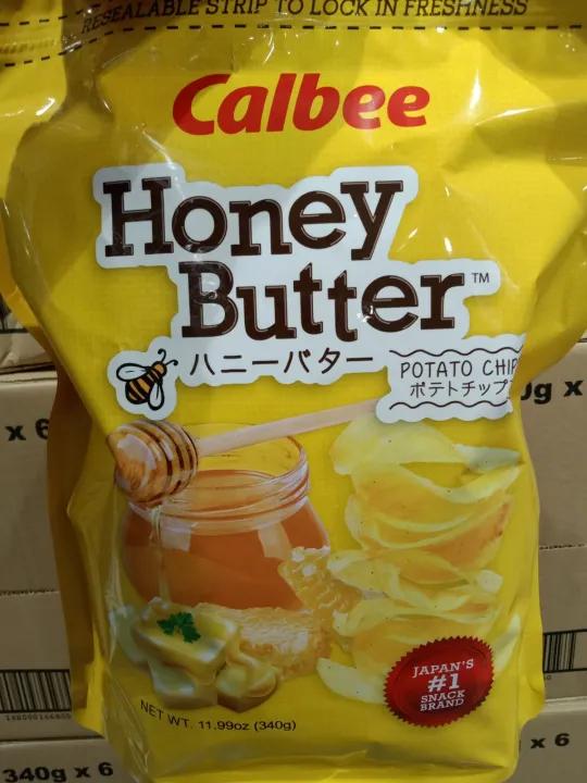 CALBEE HONEY BUTTER POTATO CHIPS 340GRMS | Lazada PH