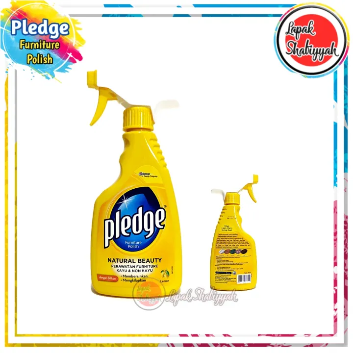 PLEDGE Furniture Pholish Botol dan Pouch 450ml | Lazada Indonesia