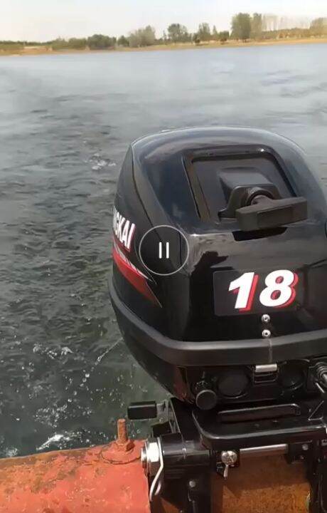 ( FREE SHIPPING / BEST) Hangkai 2 stroke 6hp short shaft boat motor outboard | Lazada