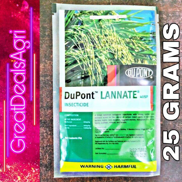 DUPONT LANNATE METHOMYL INSECTICIDE (25 GRAMS) | Lazada PH
