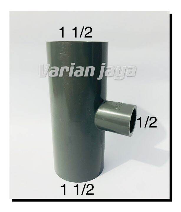 Tee 1 1/2 x 1/2 inch AW Sambungan Pipa Knie T 1/2 x 1 1/2 | Lazada Indonesia
