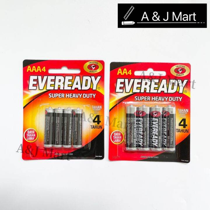 Eveready Super Heavy Duty Battery AA, AAA | Lazada