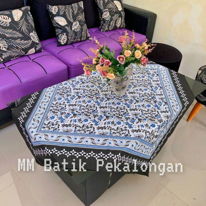 Taplak Meja Guru Batik Motif Putihan | Lazada Indonesia
