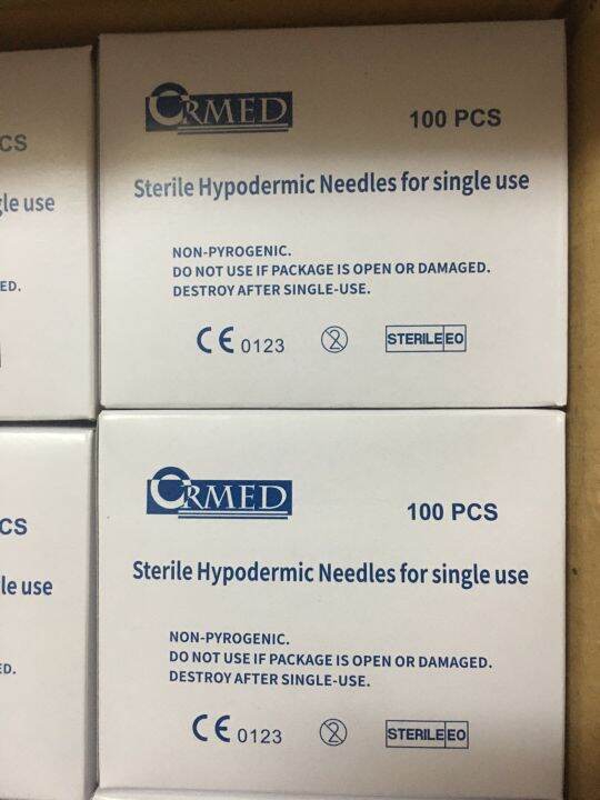 Sterile Disposable Needles g.30 Ormed 100pcs per box | Lazada PH