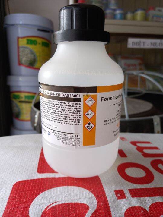 Formaldehyde (Formol, Formalin) HCHO 37-40% chai 500ml | Lazada.vn