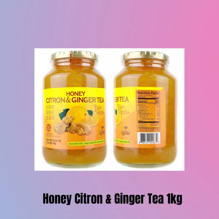 Honey Citron & Ginger Tea served with Hot or Cold Water 1 kg | Lazada PH