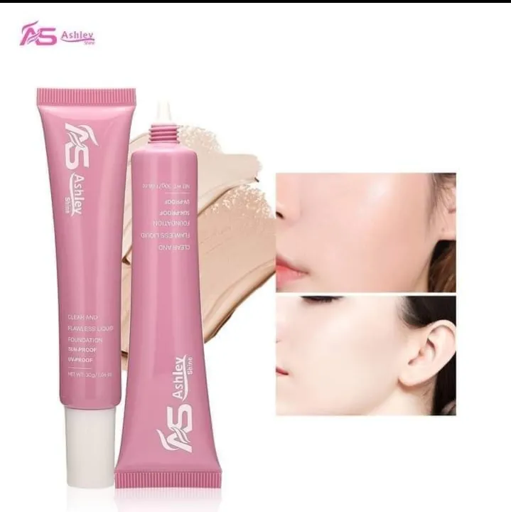 Ashley Shine clear & flawless liquid foundation 30g | Lazada PH