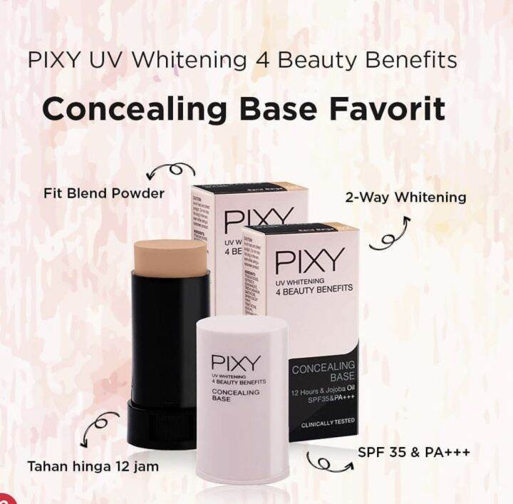 Pixy Uv Whitening Concealing Base | Lazada