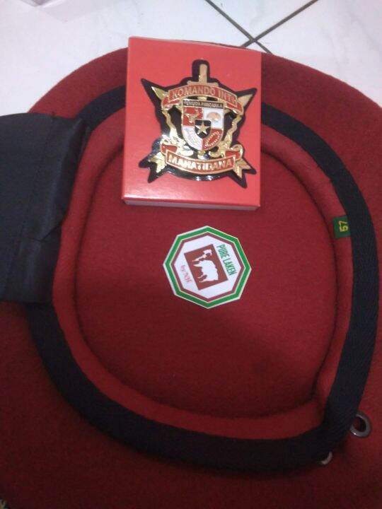 BARET PEMUDA PANCASILA DAN EMBLEM | Lazada Indonesia
