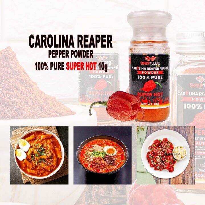 AnoSaiyo Carolina Reaper Pepper Powder Seasoning Gourmet Super Hot ...