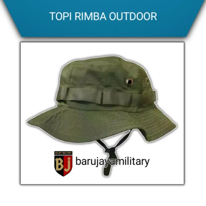 Topi Rimba Hijau Army TNI | Lazada Indonesia