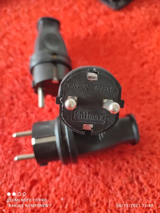 Steker philmax connector ac 16A 250v philmax | Lazada Indonesia