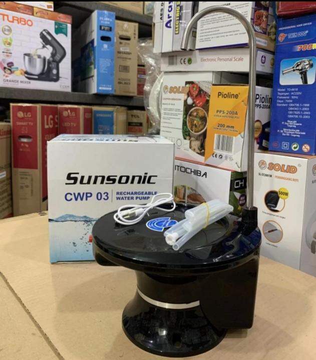 Pompa Air Galon Electric CWP 03 Dengan Dudukan Gelas | Lazada Indonesia