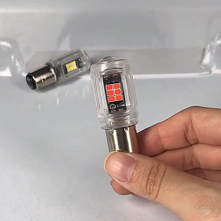 Motorcycle Car 1157 led Brake Light Double Contact Led Bulb P21/5W ...