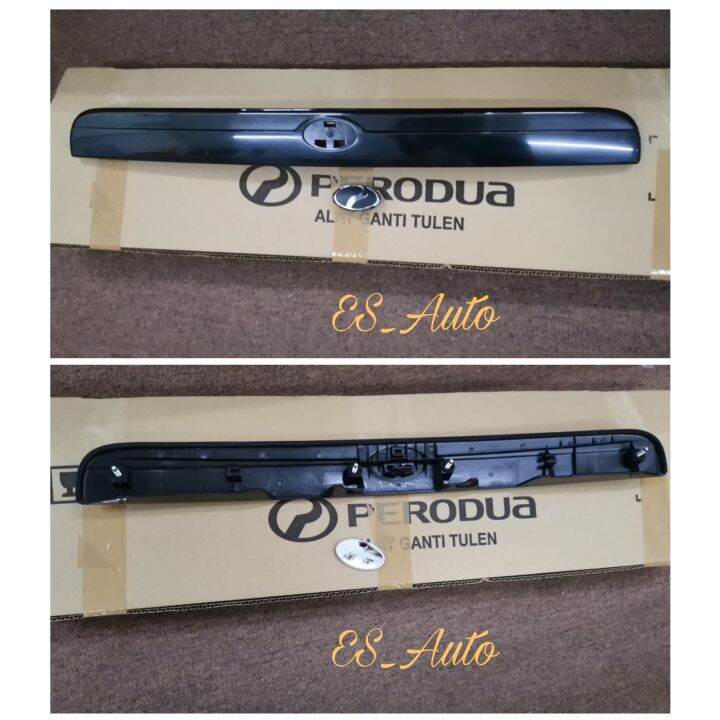 ORIGINAL PERODUA KELISA REAR BONNET BOOT GARNISH (WITH LOGO) BELAKANG ...